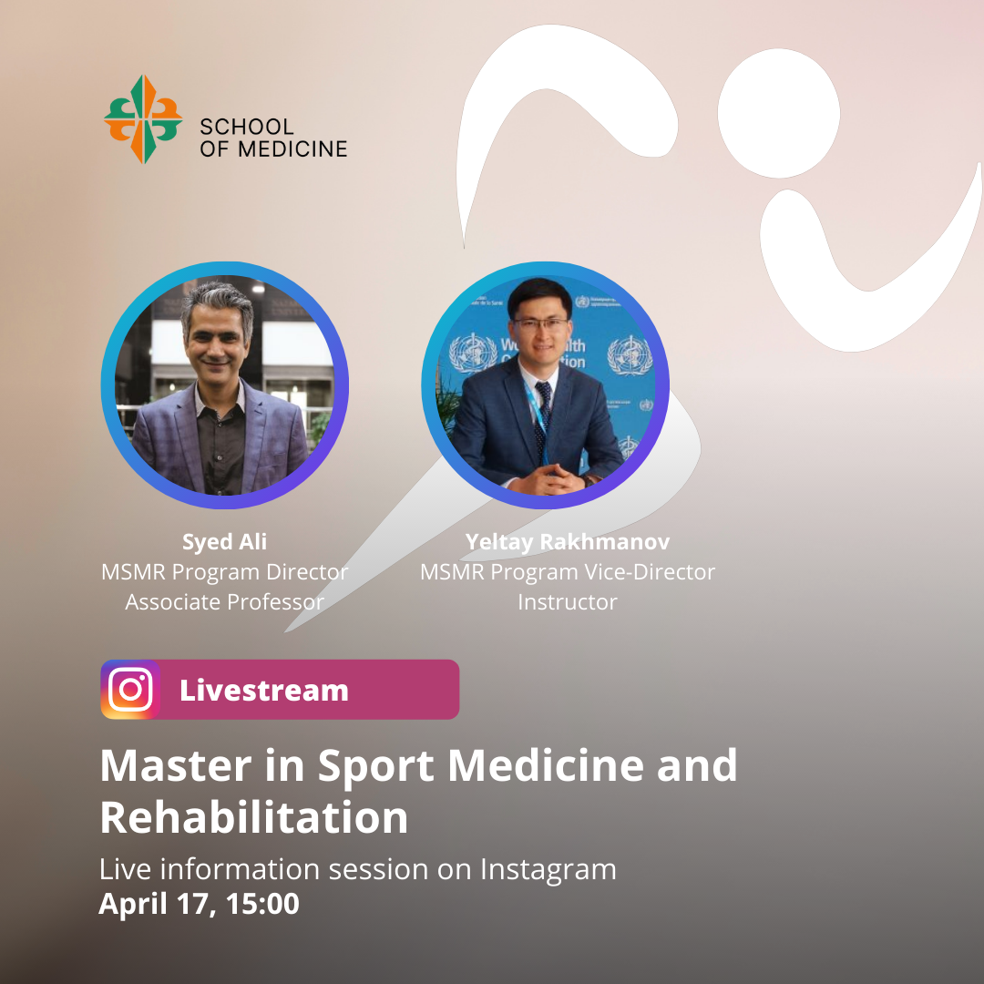 Livestream on Instagram: Master in Sports Medicine and Rehabilitation ...